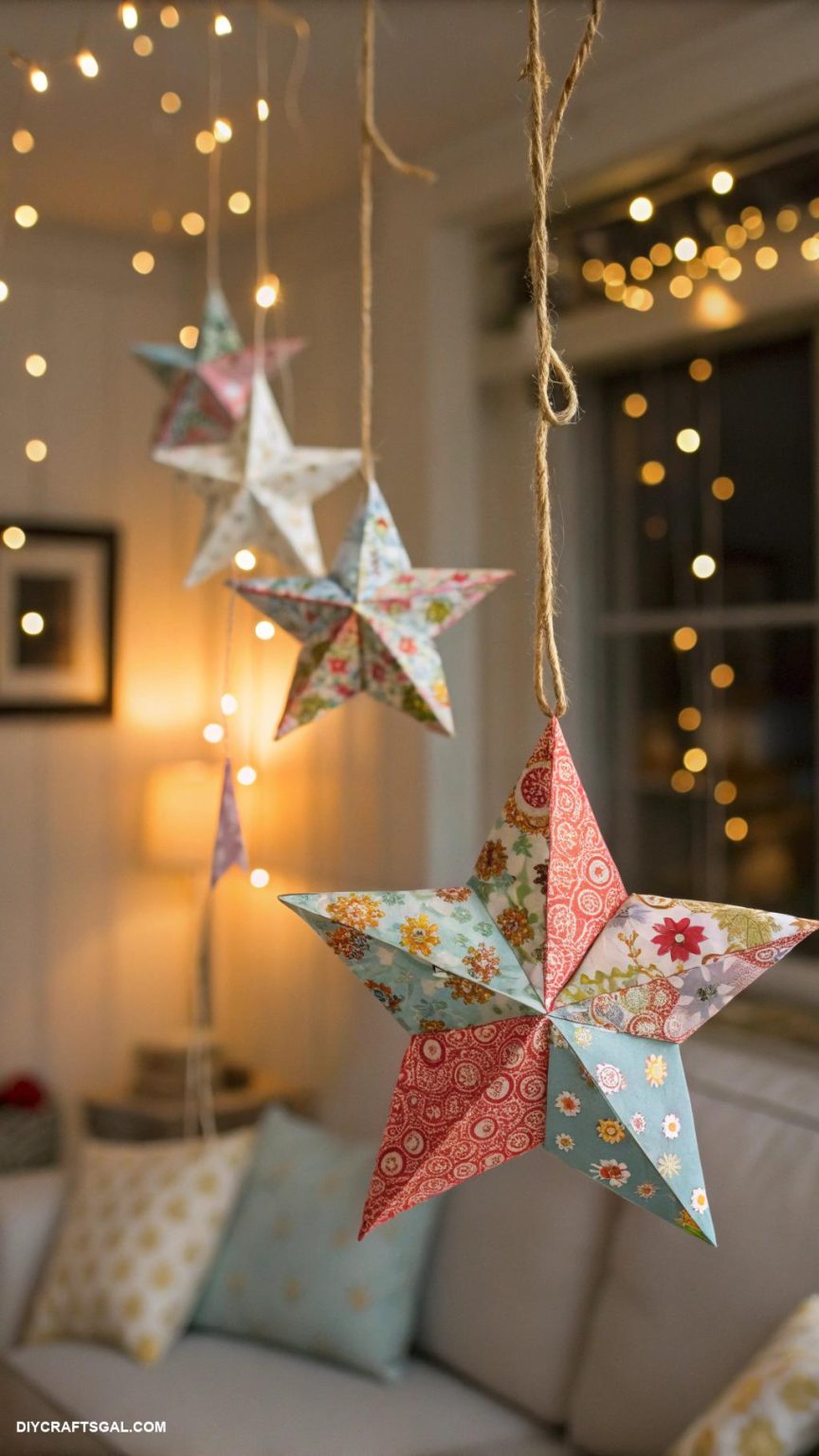 10 Wonderful DIY Paper Christmas Decorations Ideas for the Home